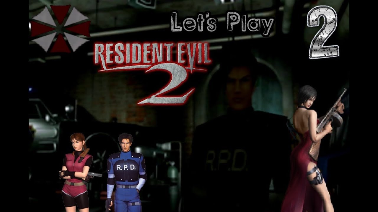 Resident Evil 2 (Old School) Let's Play Pt. 2 - YouTube