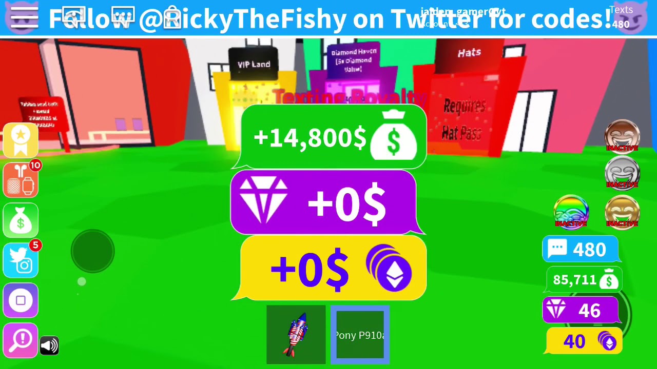 I’m the king of texting in ROBLOX | texting simulator | - YouTube