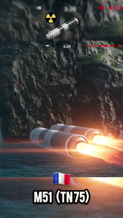 Modern Warships M51 (TN 75) Nuclear Ballistic Missile - YouTube