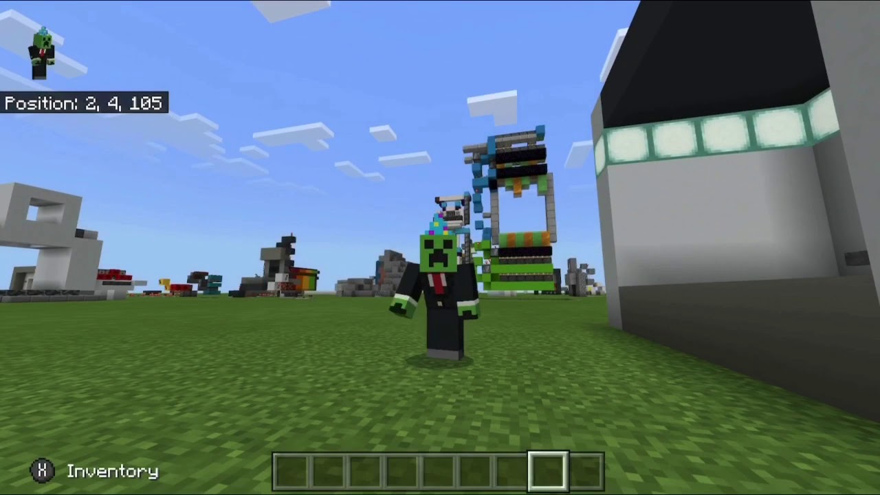 3x3 flying machine piston door - YouTube