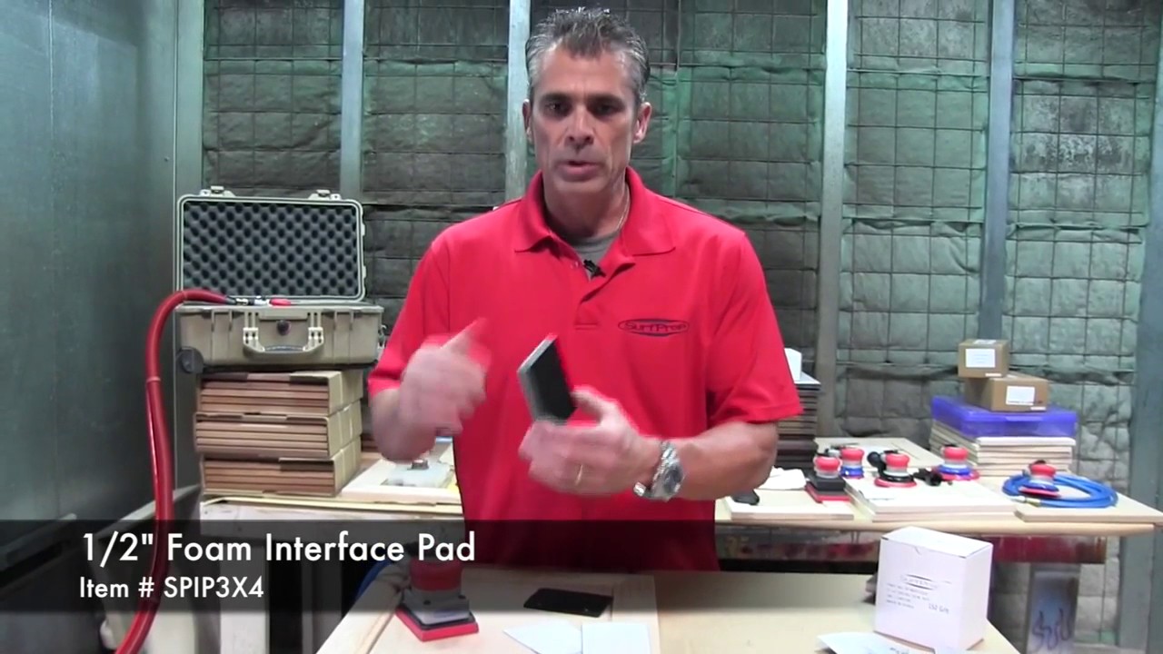 SurfPrep Foam Interface Pad - YouTube
