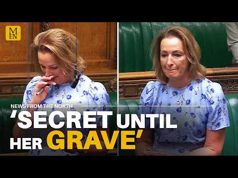 Reform MP Sarah Pochin BREAKS DOWN in Commons as she recounts mother’s forced adoption story