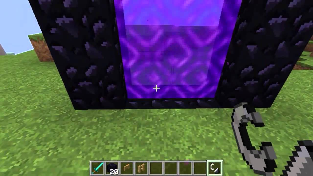Como Hacer un Portal al Inframundo en Minecraft 1.7.9(2014 HD) - YouTube