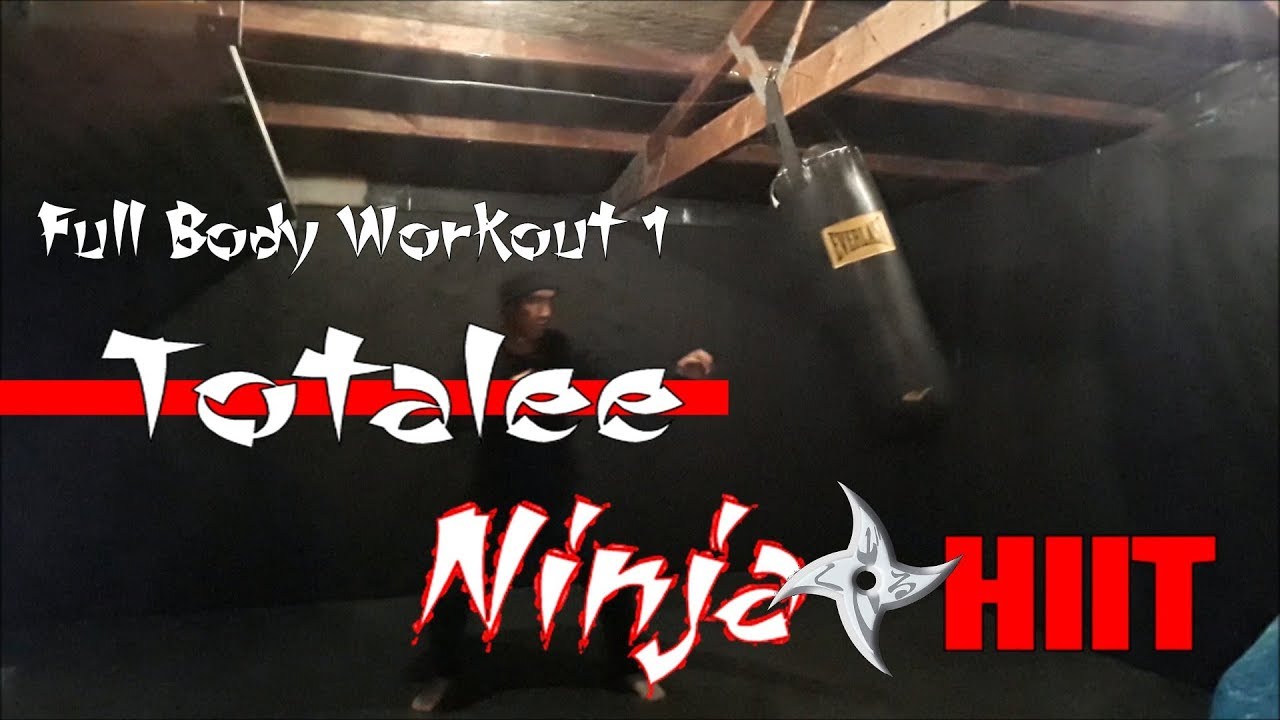 Totalee Ninja HIIT - Full Body Workout 1 - 0008 - YouTube