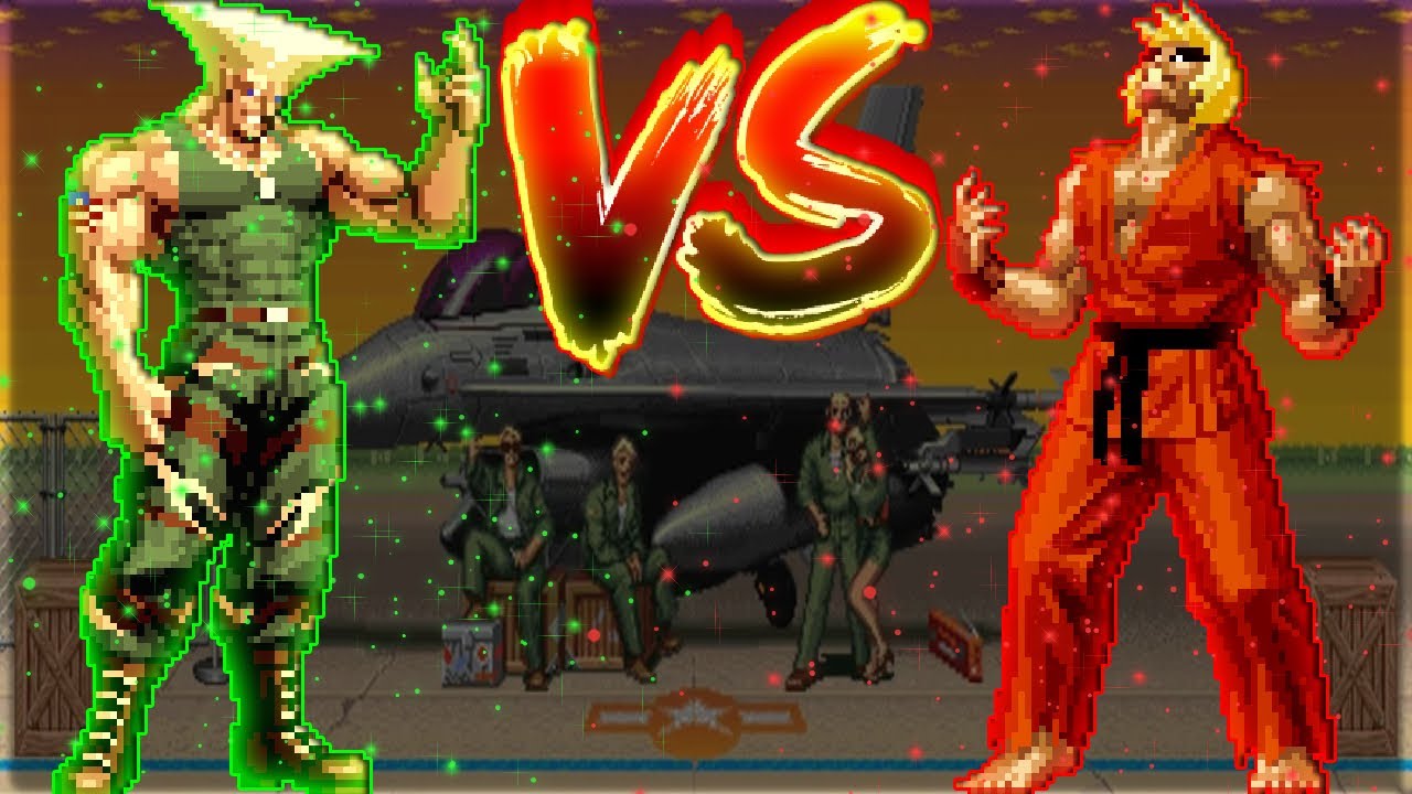 [MUGEN] Guile-L VS Slide Ken - YouTube