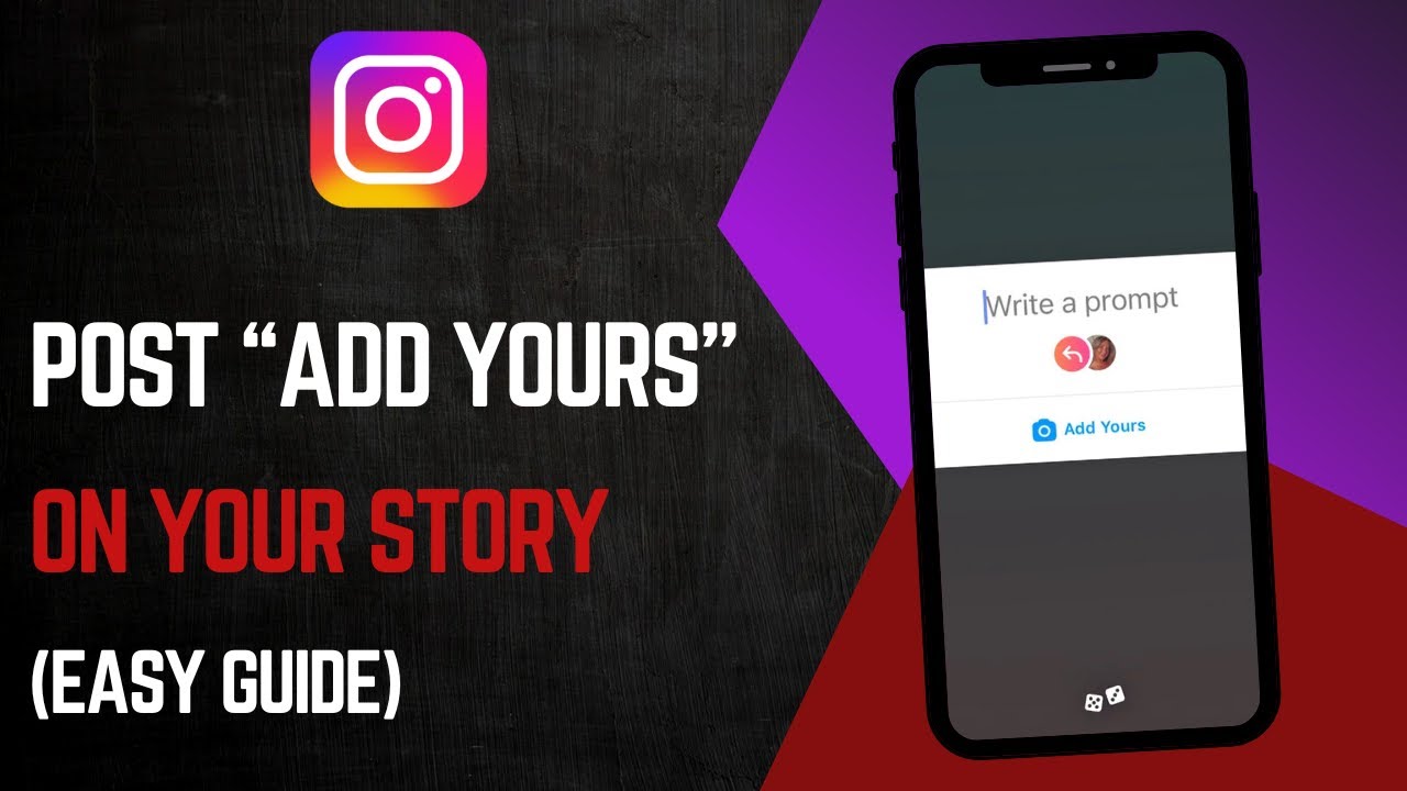 How To Do Add Yours On Instagram Story - YouTube