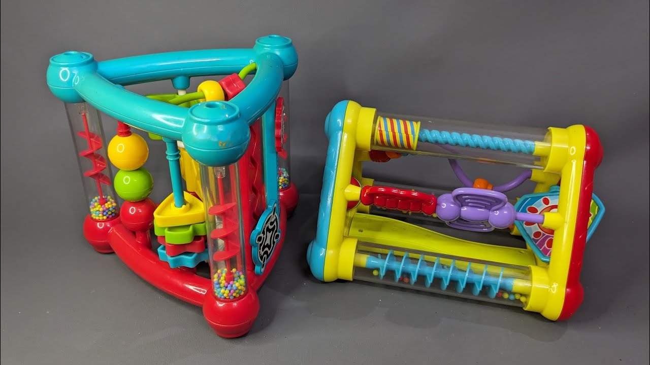 Flip & Spin Activity Triangle For Toddlers - YouTube