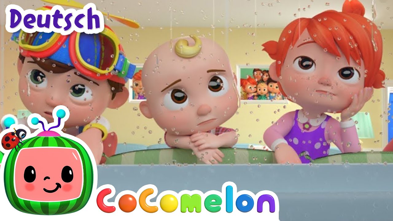 Das Regenlied | CoComelon Deutsch | Cartoons und Kinderlieder - YouTube