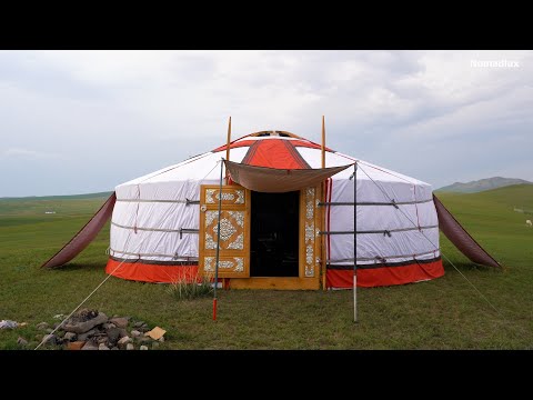 Building a Mongolian Luxury Yurt - Ger!