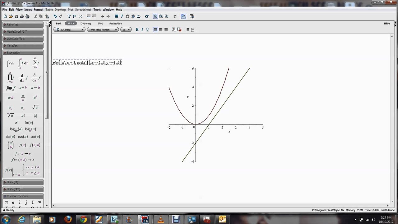 How To Make A Multiple Graphs Using Maple YouTube