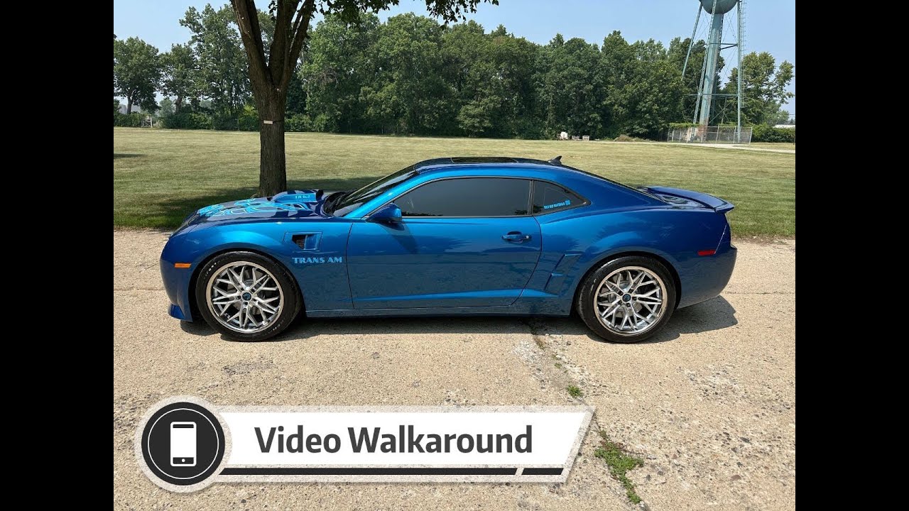 2010 Chevrolet Camaro SS “Trans Am” from Rev Up Motors STK 853 - YouTube