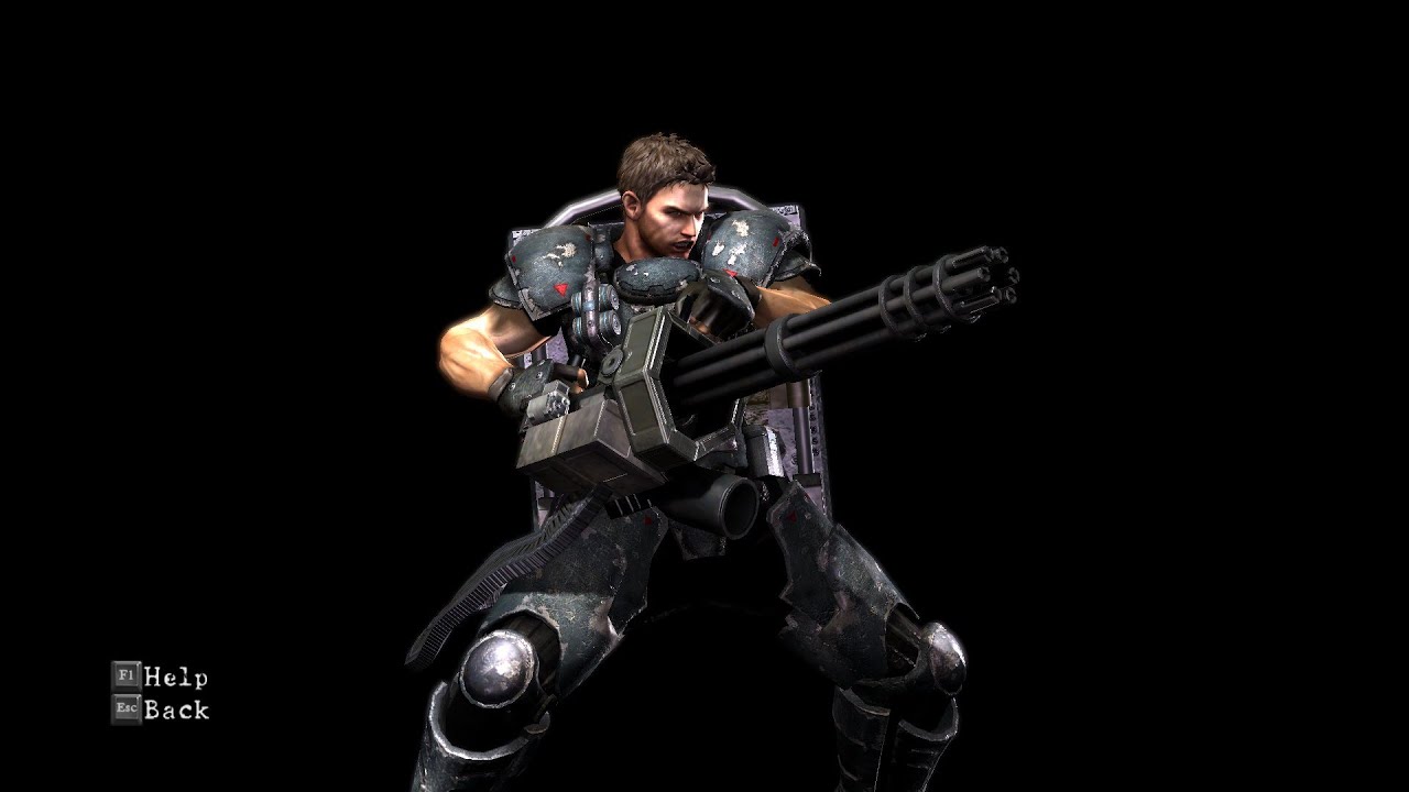 Resident Evil 5 | The Mercenaries Combo 150 | Chris (Heavy Metal ...