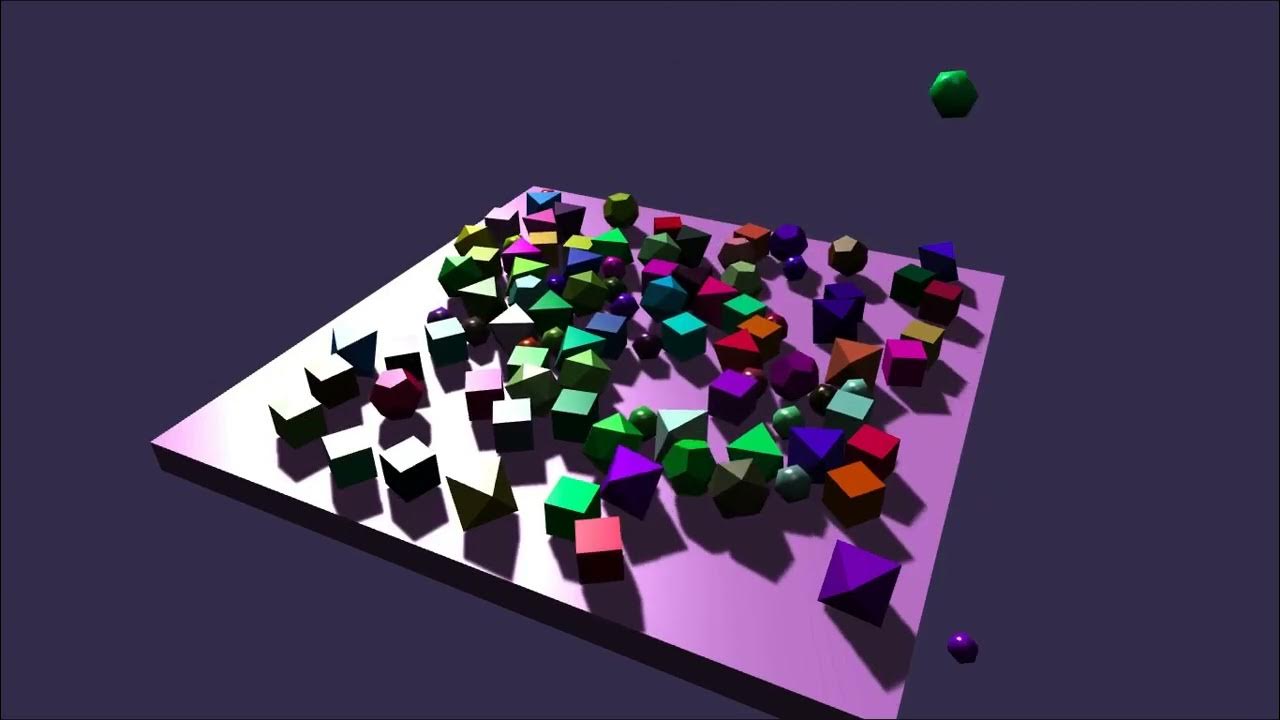 Avalanche Physics Engine Demo - YouTube