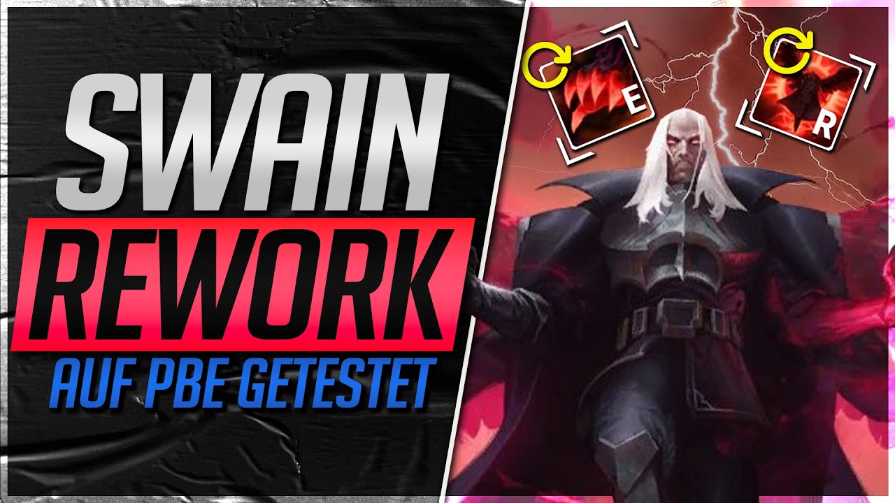 SWAIN " REWORK " WIRD SO GUT WTF?! Swain Gameplay Update [League of ...