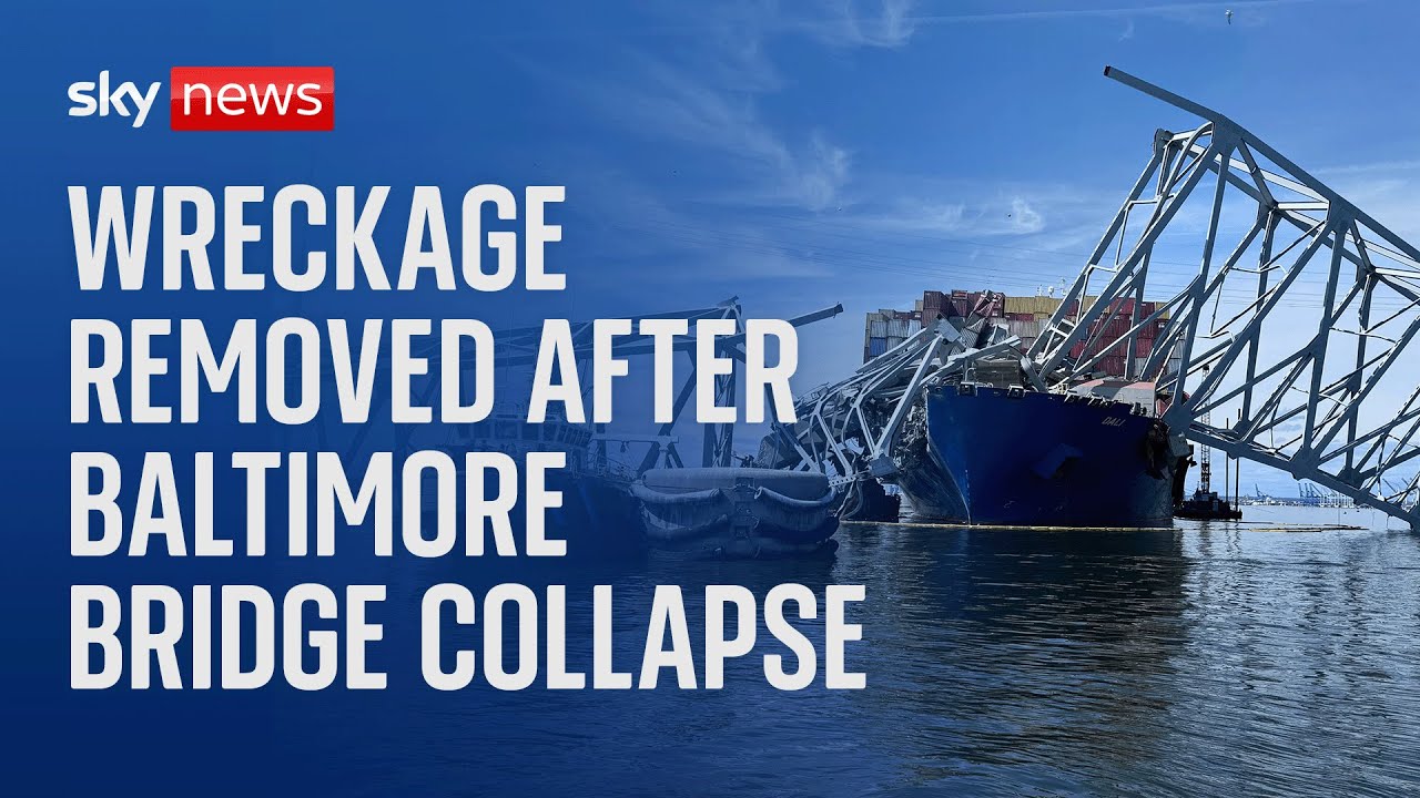 Update on Baltimore bridge recovery work from Maryland Governor Wes ...