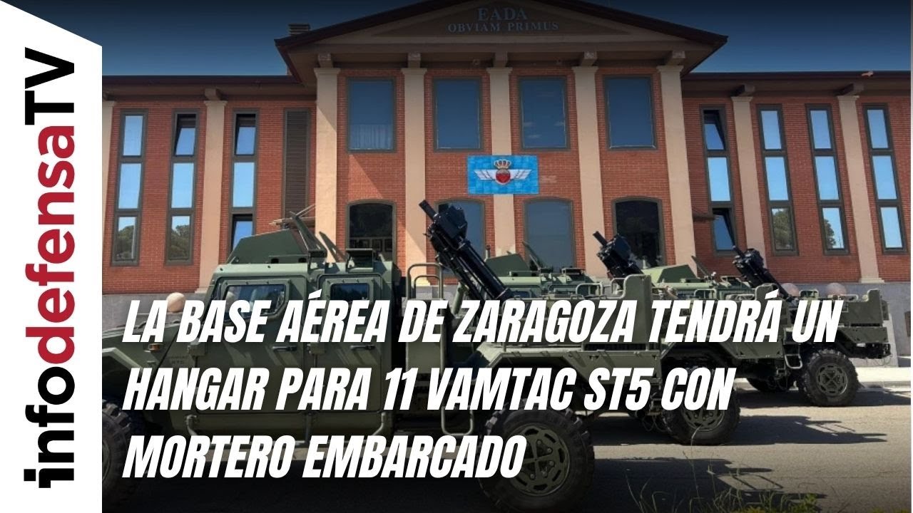 La base aérea de Zaragoza tendrá un hangar para 11 Vamtac ST5 con ...