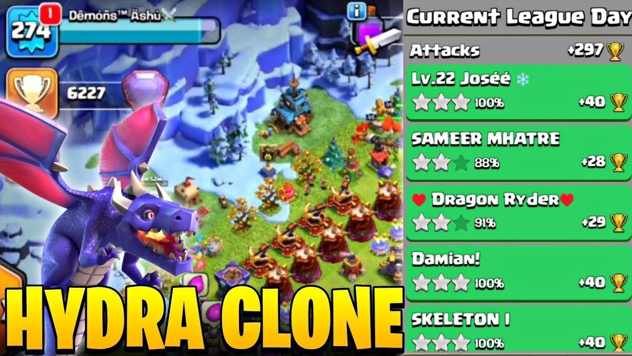 TH16 VERY EASY & STRONG STRATEGY 🛑TH16 HYDRA CLONE EASY STRATEGY ...