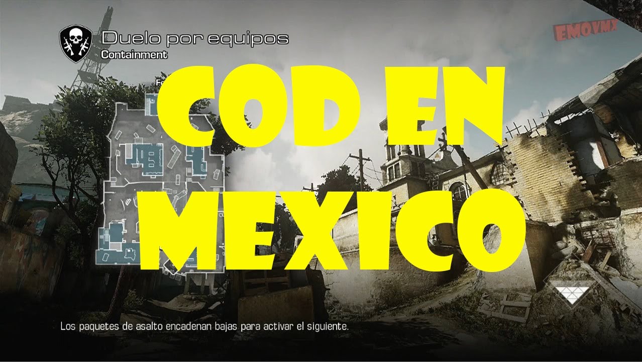 Call of Duty en Mexico Mapa Containment DLC Onslaught Recorriendo y ...