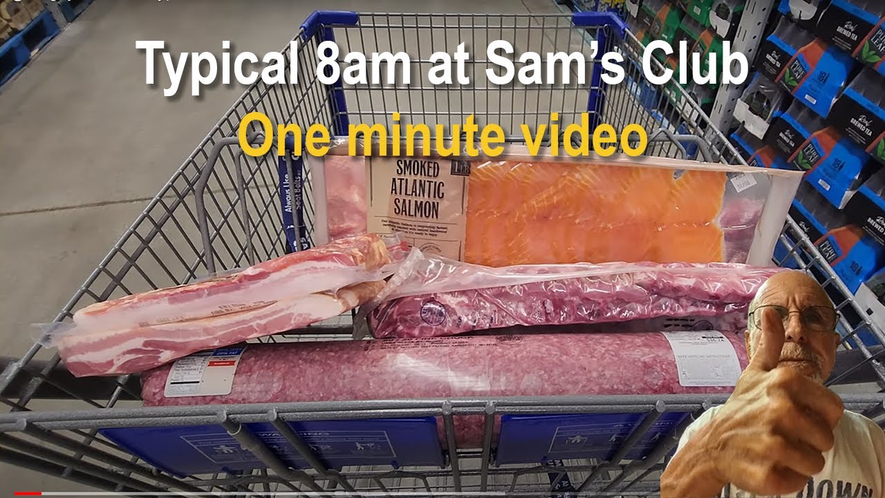 @oldguycarnivore Typical Sam's Club 8am meat haul - YouTube