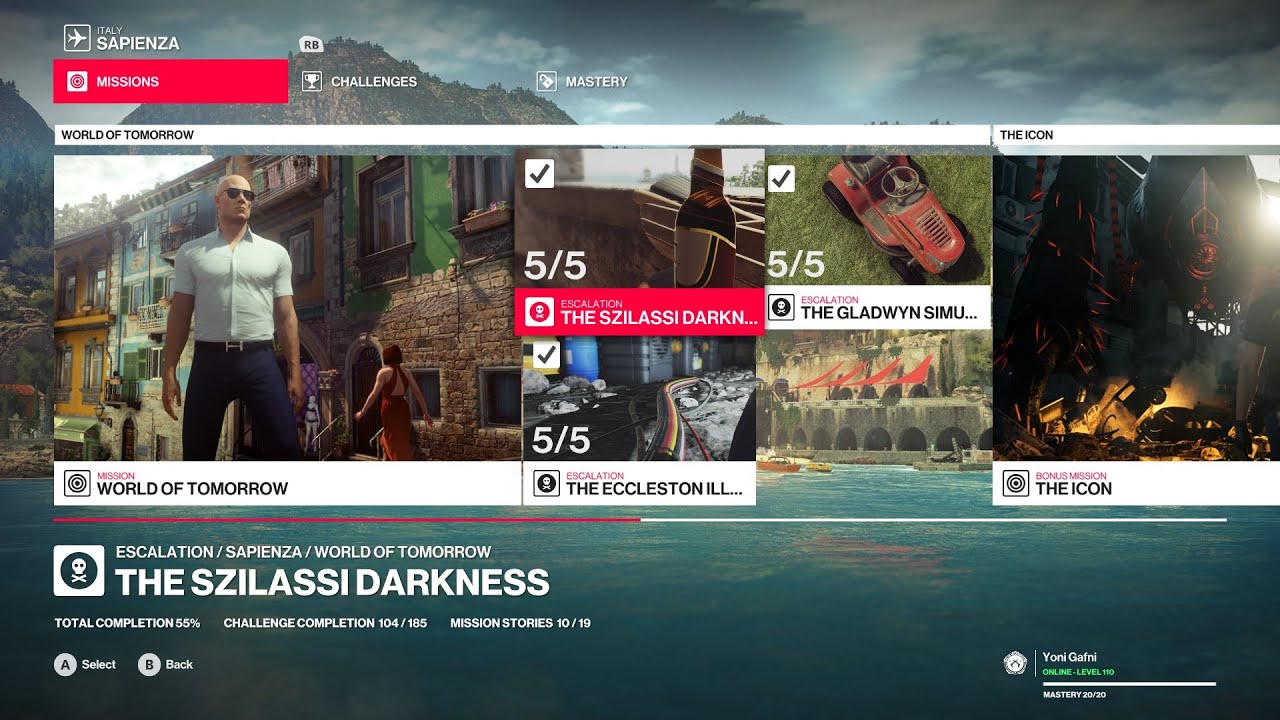 Hitman Sapienza: Escalation Contracts Walkthrough (All levels) - YouTube