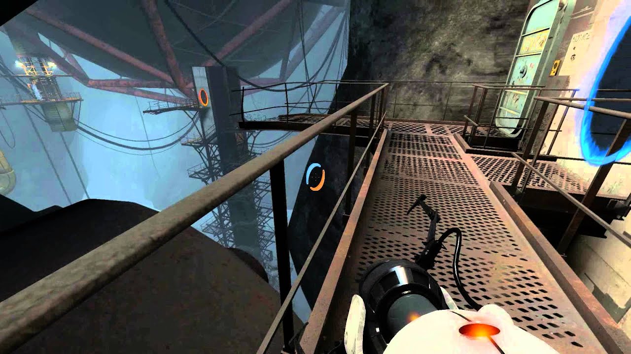 Let's Play Portal 2: Part 9 - Enter Cave (Johnson) - YouTube