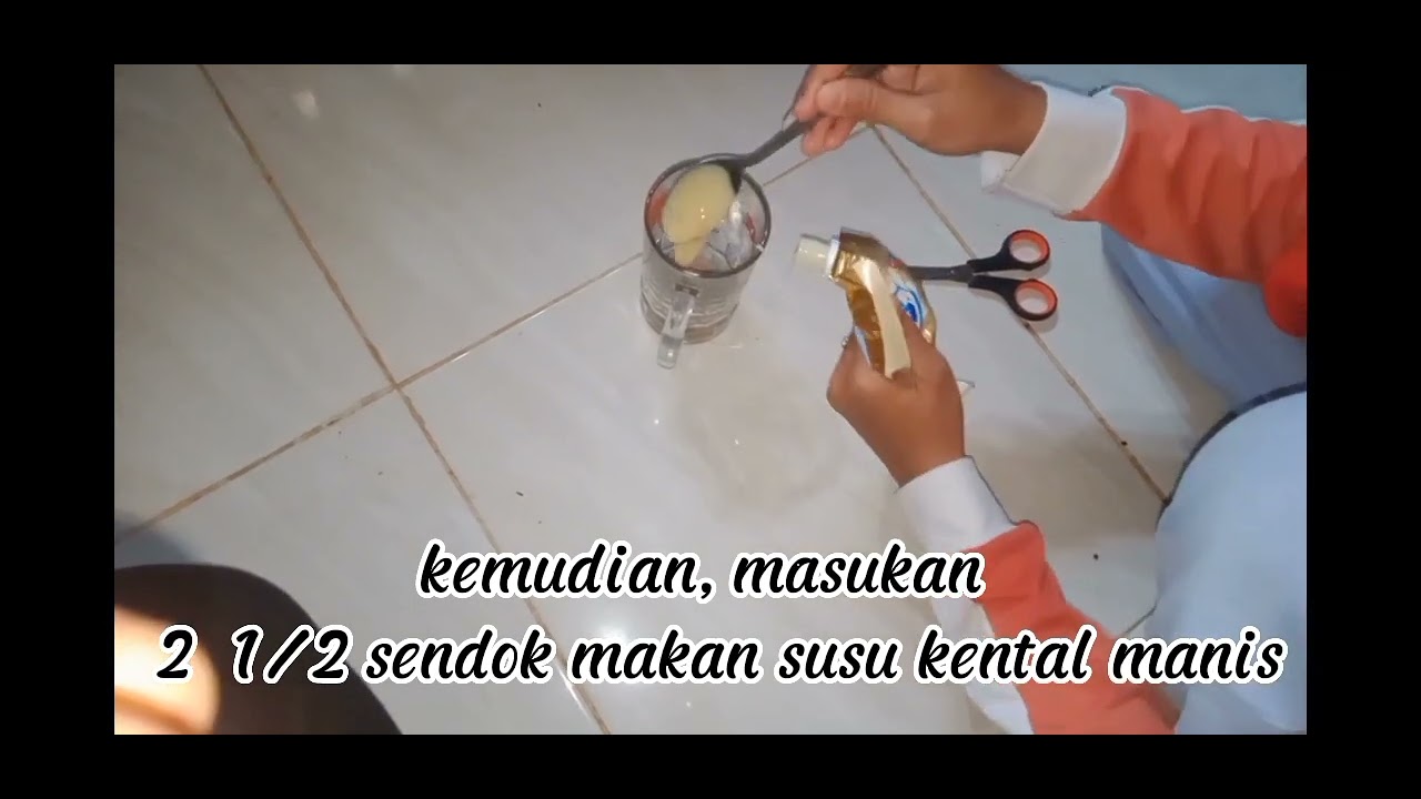 cara membuat pop ice susu yang mudah dan enak - YouTube