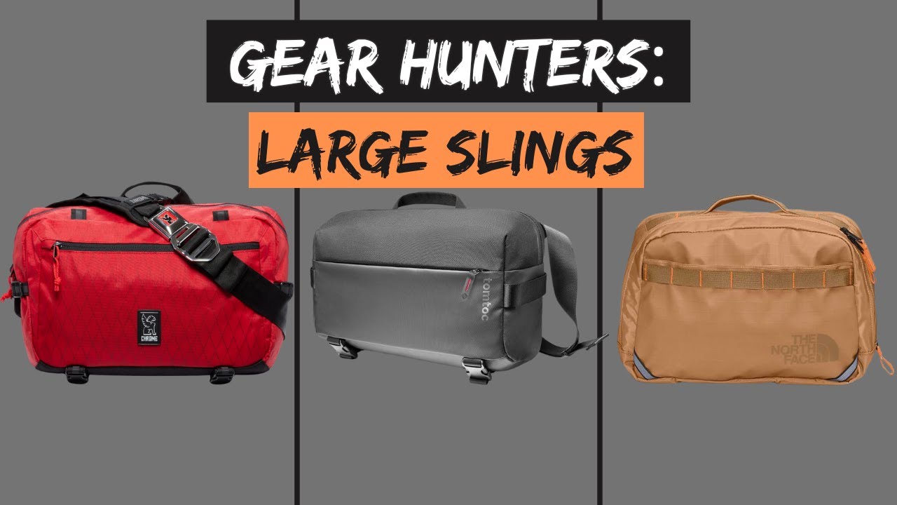 Gear Hunters: iPad EDC Slings Chrome Kadet Max, Tomtoc Explorer t-21 L, North Face Base Camp ...