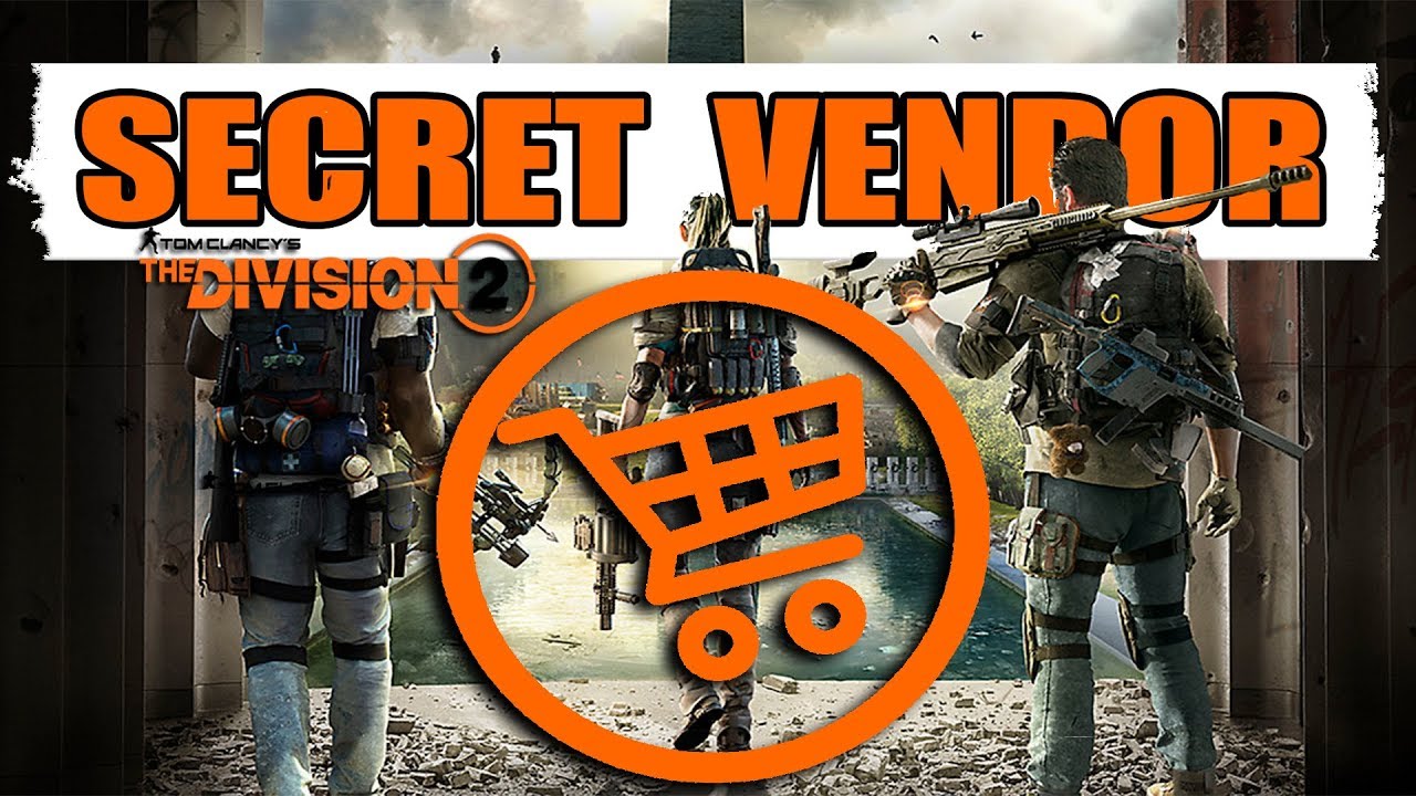 The Division 2 - How To UNLOCK SECRET VENDOR + Weapon Skin - YouTube