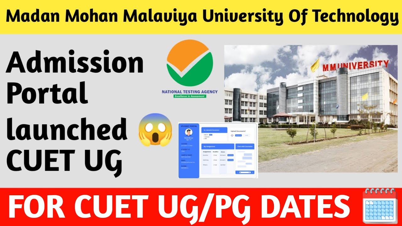 Good news🥳MMMUT CUET 2022-Madan Mohan Malviya University of Technology ...