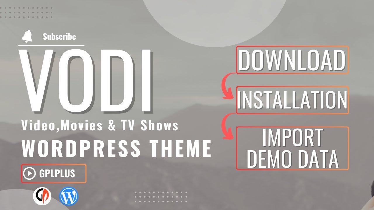 Vodi – Movies & TV Shows Video WordPress Theme Download, Installation ...