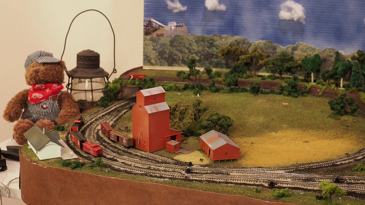 Anne Marie's Minnesota Project N Scale Model Train Layout - YouTube