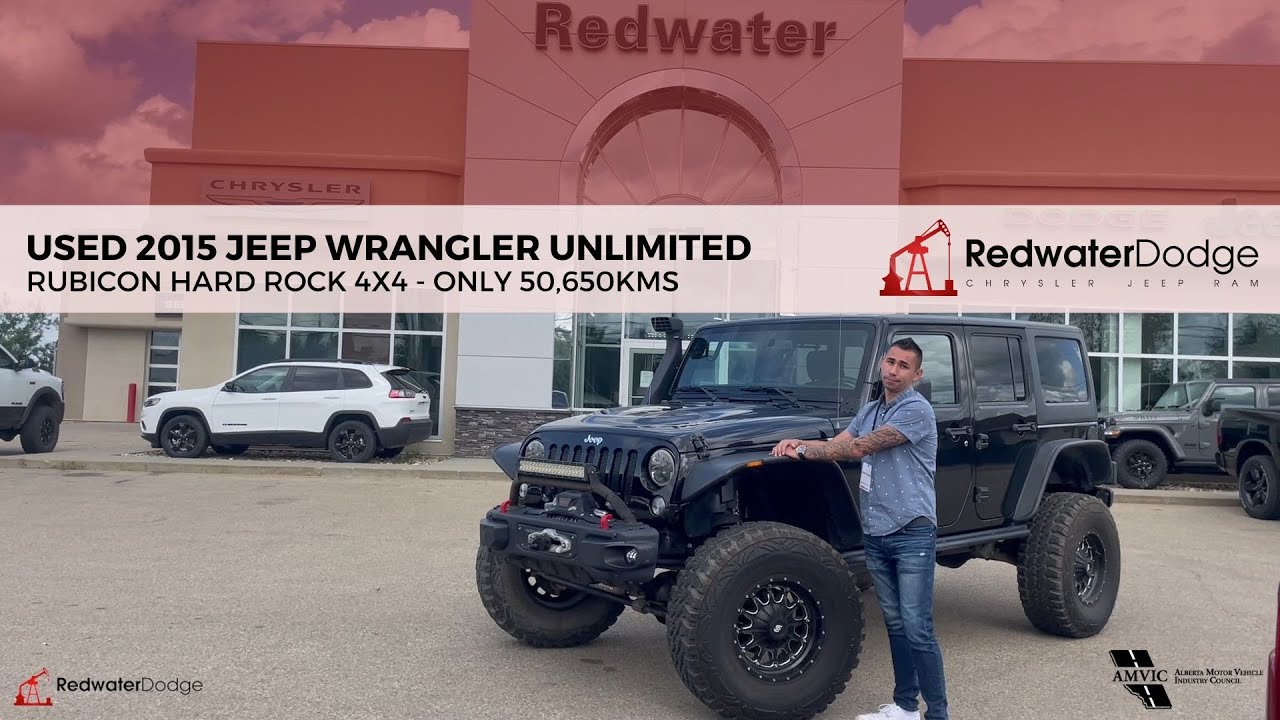 Used 2015 Jeep Wrangler Unlimited Rubicon Hard Rock 4x4 | Stock # P1423 ...
