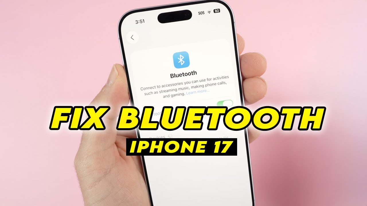 iPhone 17 : How to Fix Bluetooth Connection Problems - YouTube