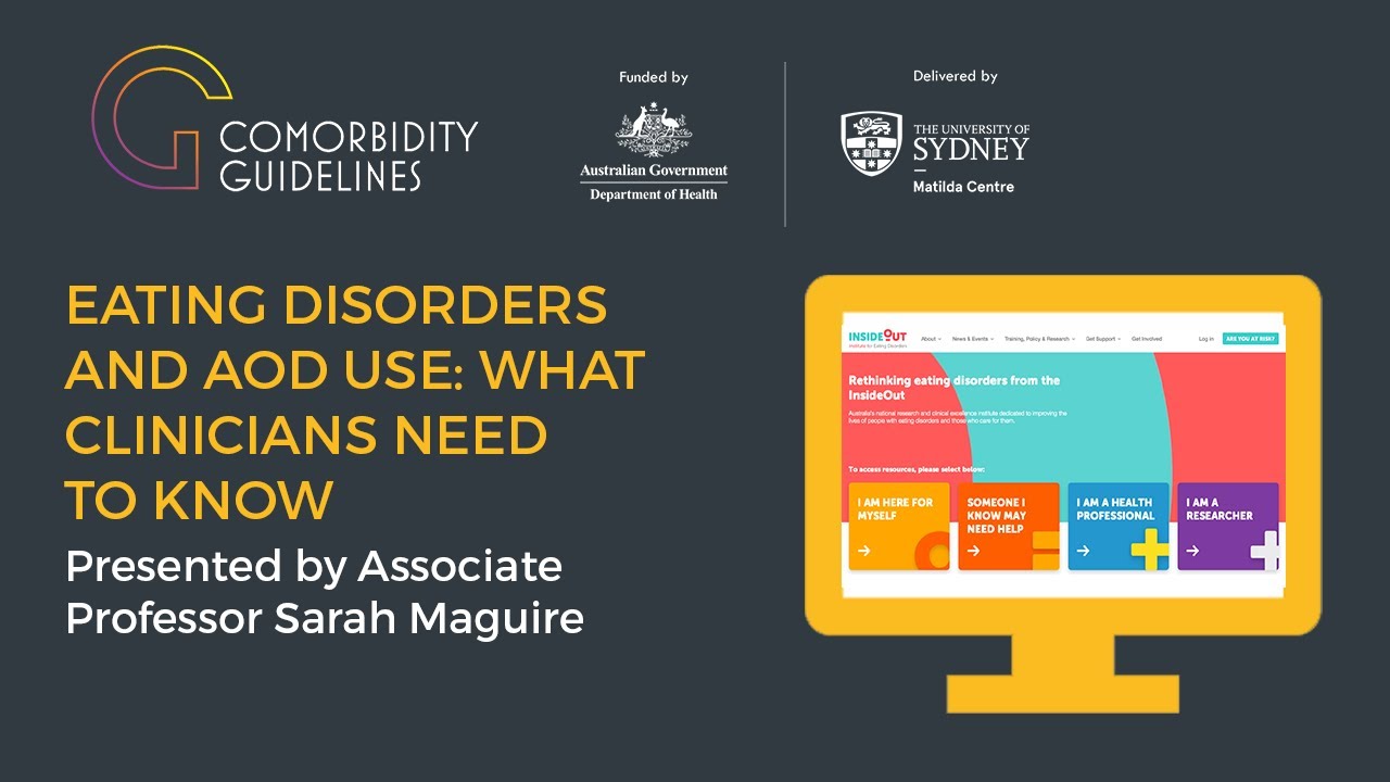 Eating disorders and AOD use: what clinicians need to know - YouTube