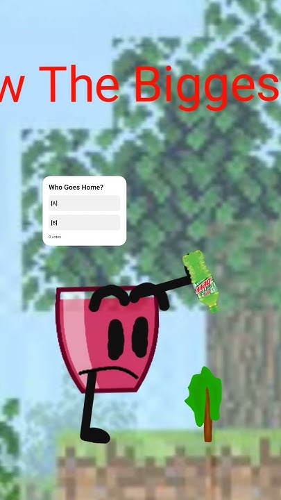 TOS Mini 8: Grow The Biggest Tree #animation #bfb #osc #fyp #bfdia #bfdi #tpot #idfb #objectshow ...