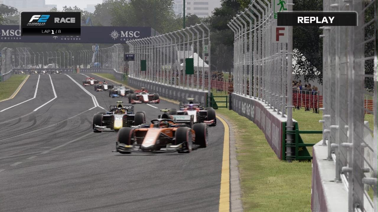 Formula 2 race Australia - YouTube