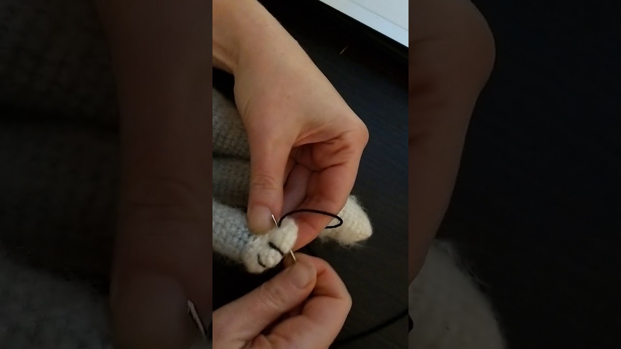How crochet paw cat's - YouTube