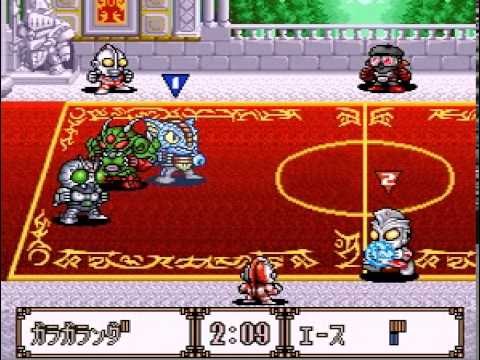 Let's Play Battle Dodgeball 2 SD GUNDAM DODGEBALL 2 SNES Me and My Son ...
