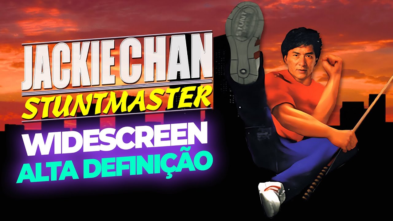 Jackie Chan Stuntmaster do PS1 em ALTA DEFINIÇÃO & WIDESCREEN ...