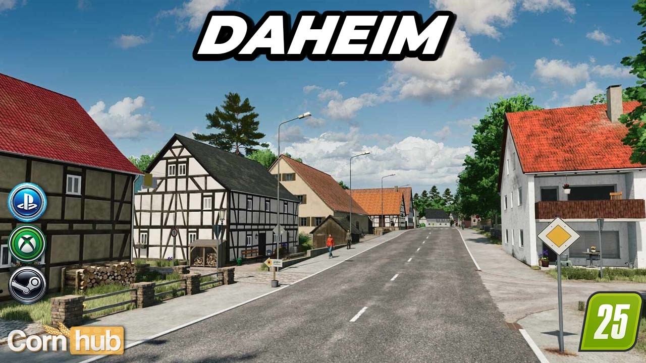 LS25 Daheim - Landwirtschafts Simulator 25 Mapvorstellung - YouTube