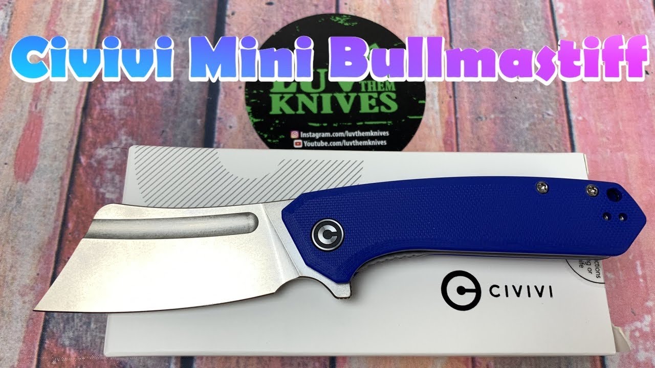 Civivi Mini Bullmastiff - YouTube