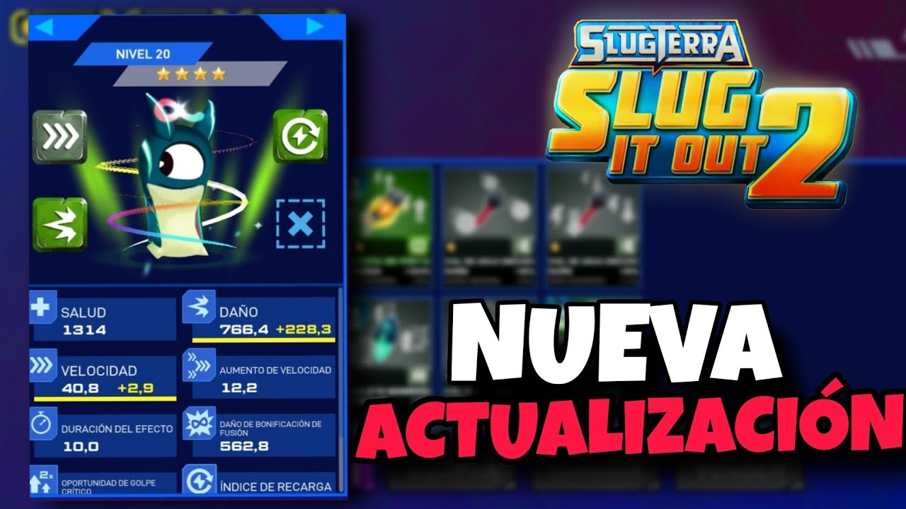 ¡NUEVA ACTUALIZACIÓN! | SLUGTERRA SLUG IT OUT 2 | SPLASH - YouTube