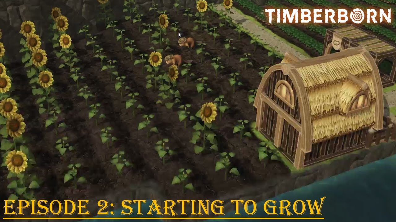 Timberborn Episode 2: Starting to Grow - YouTube