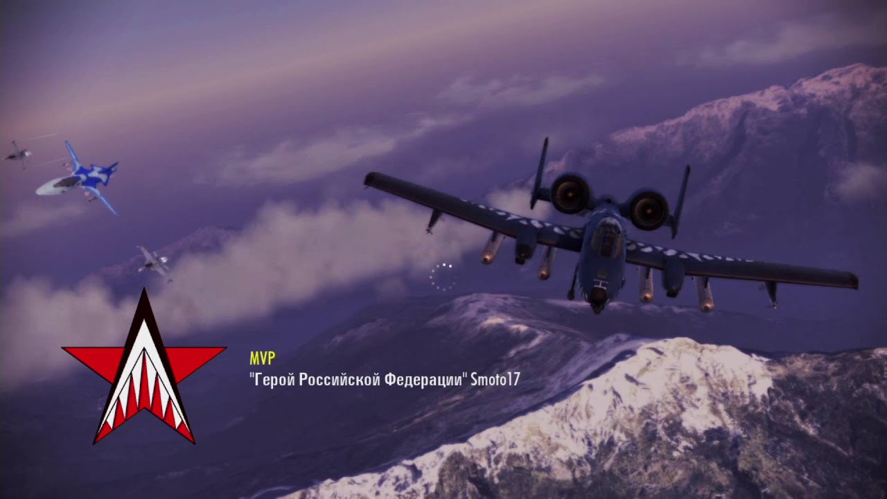 ACE COMBAT INFINITY A-10A Oruma, MobyDick I, Varcolac Squadron - YouTube