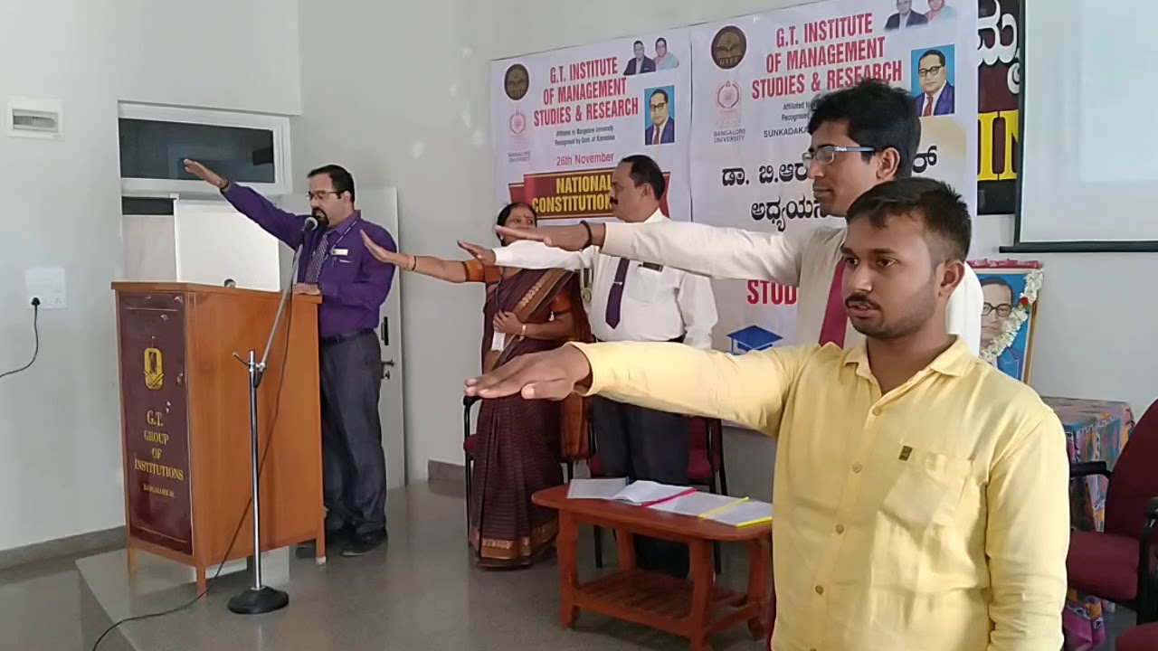 CONSTITUTION DAY AT GTIMSR - YouTube