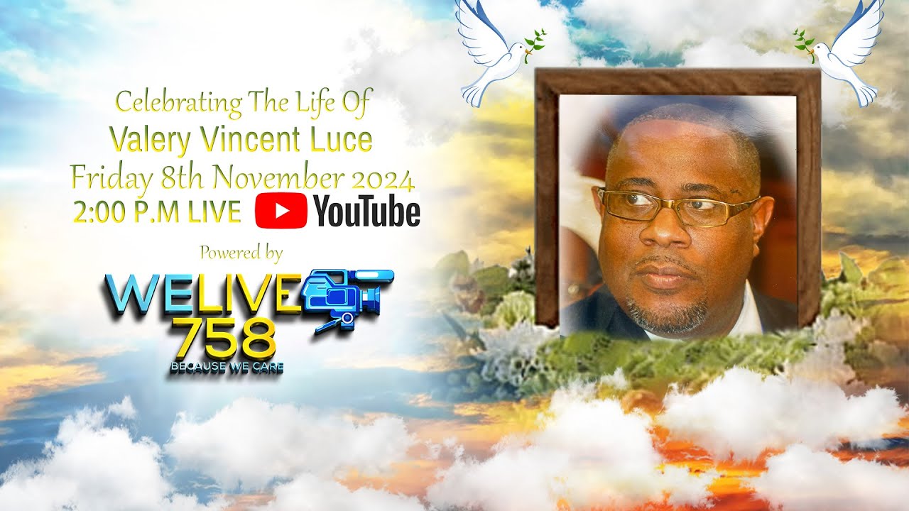 CELEBRATING THE LIFE OF Valery Vincent Luce - YouTube