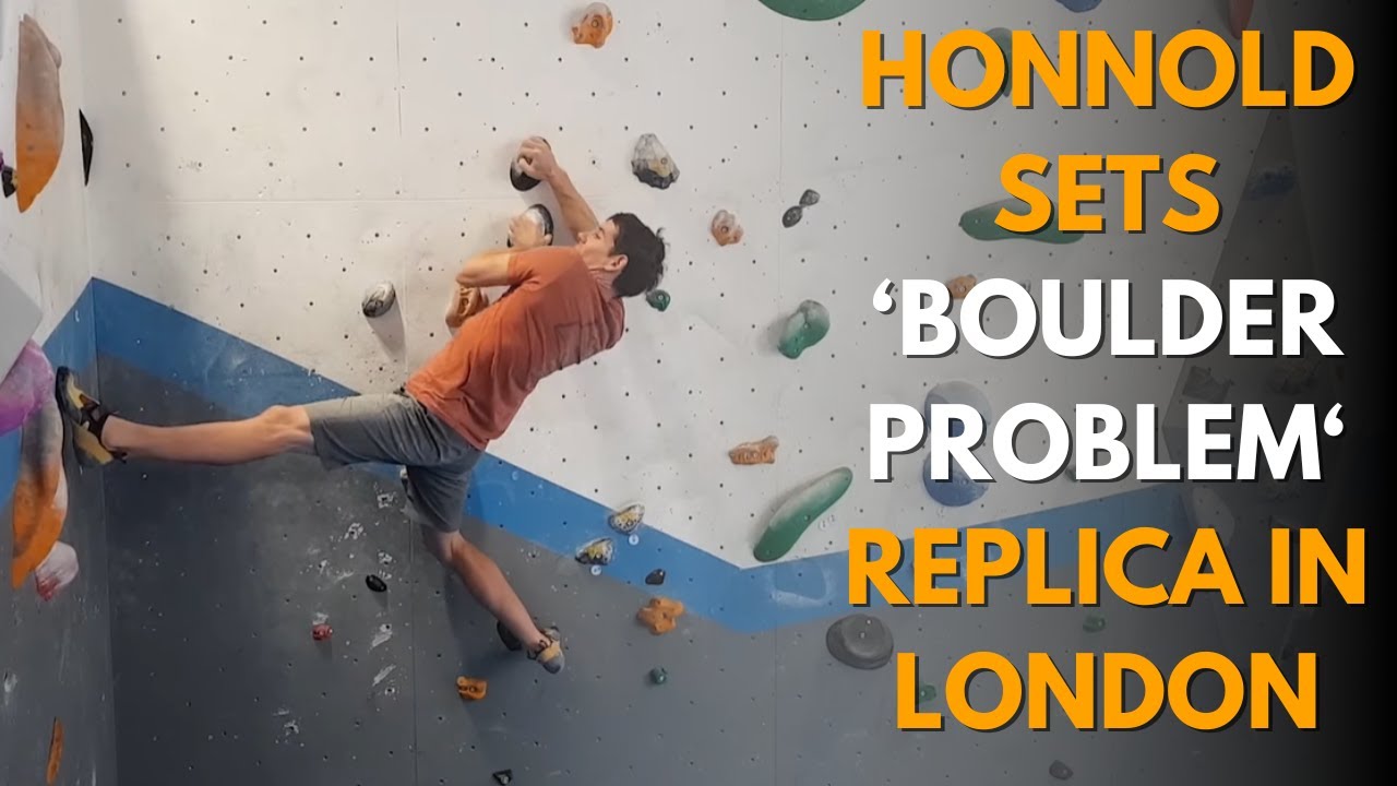 Alex Honnold recreates 'The Boulder Problem' indoors at VauxWall with ...