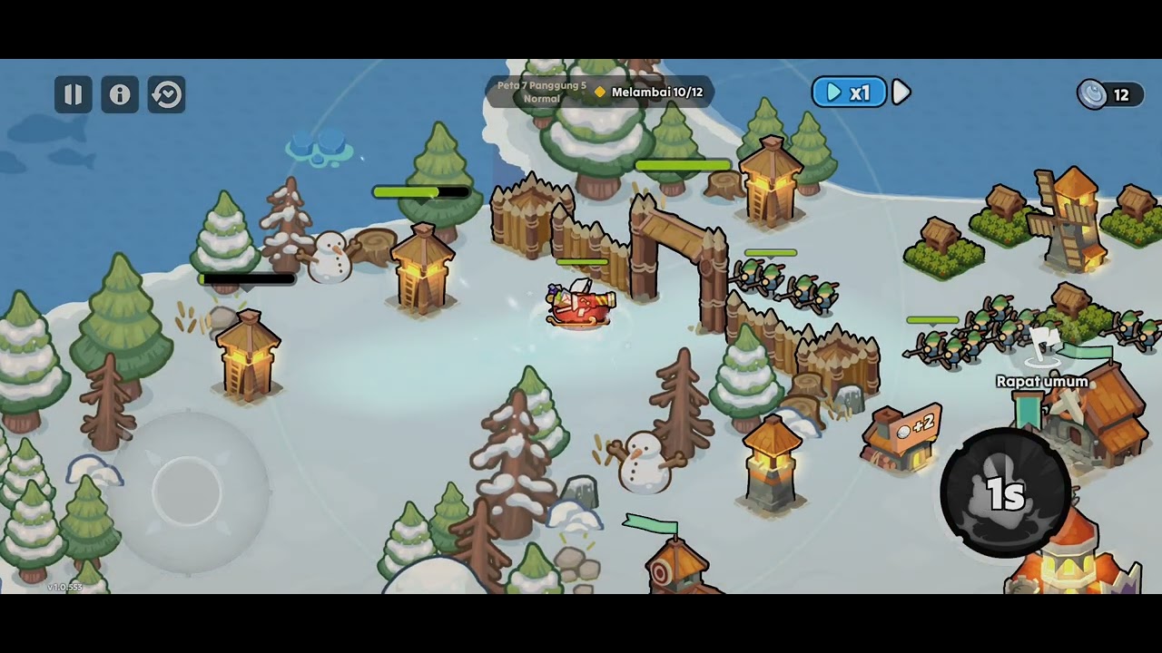 Nightfall Kingdom Frontier - Map 7 - Penjaga Frost - Stage 5 - YouTube