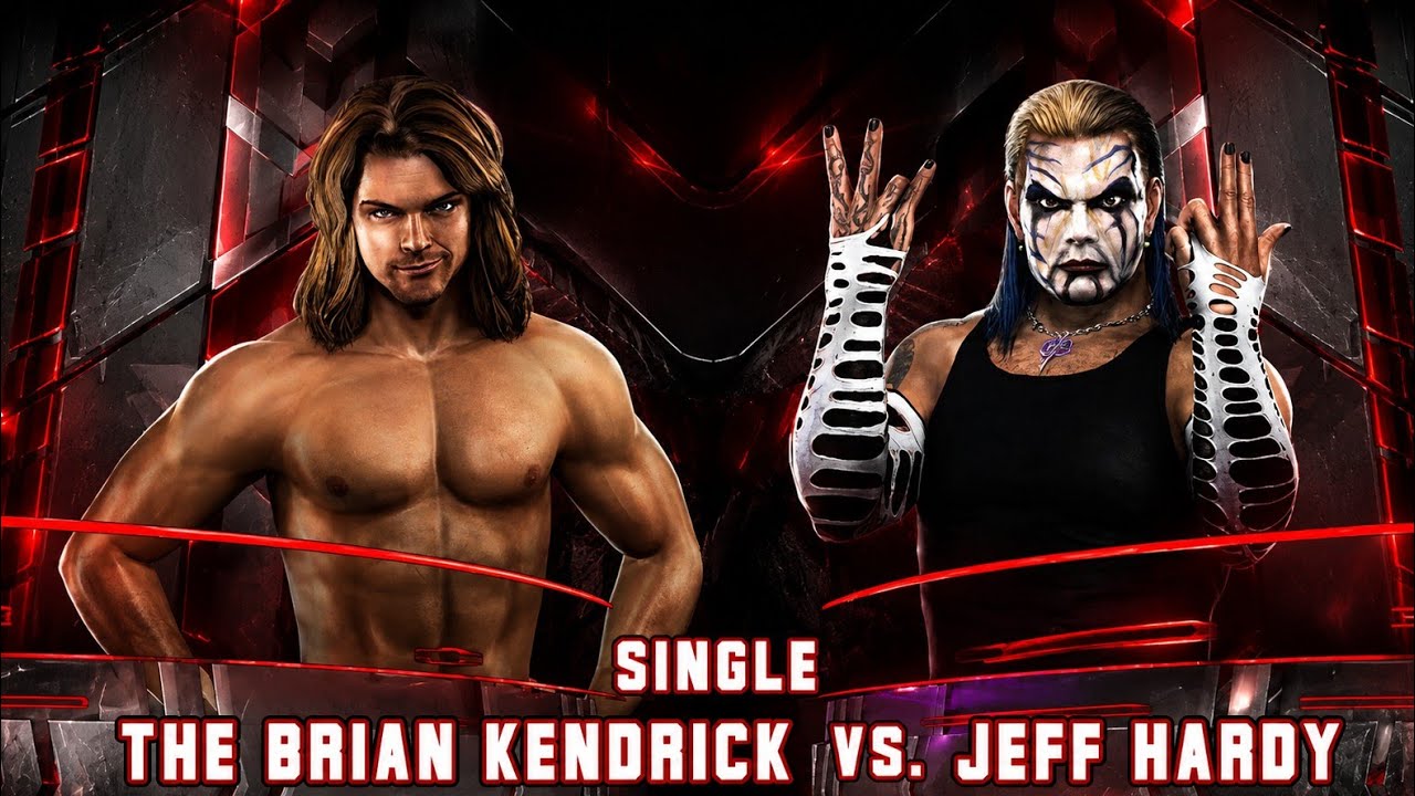 The Brian Kendrick VS Jeff Hardy ON WWE SMACKDOWN VS RAW 2010 - YouTube