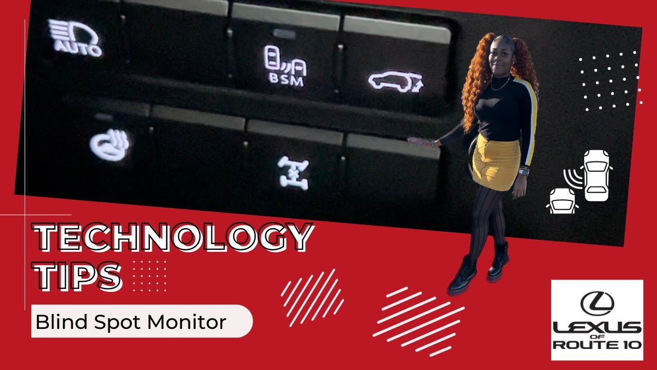 How To Turn Your Blind Spot Monitor On and Off | Lexus of Route 10 ...